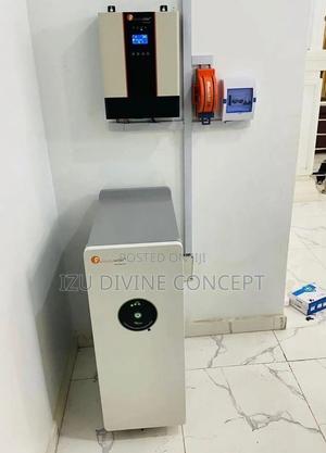 5kva Inverter Setup and 15kwh Lithium Battery Backup in Victoria Island ...