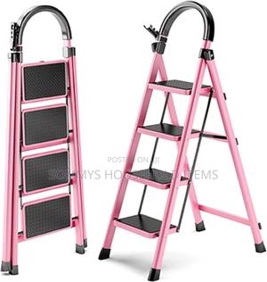 4 Steps Ladder (Pink) for sale - Sommys Household Items Price: ₦ 60,000 ...