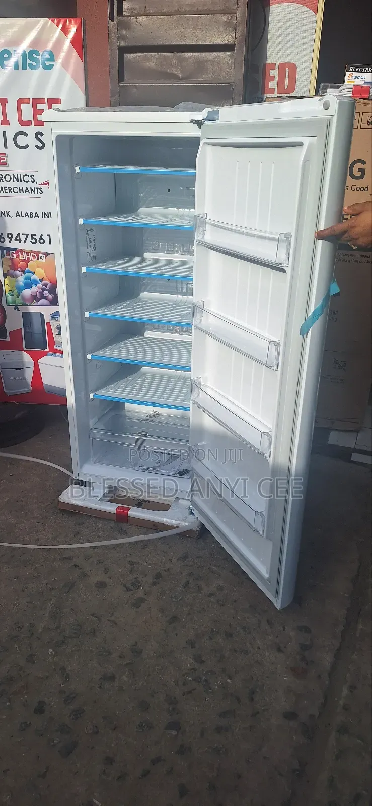 New Lg 200l Standing Upright Freezer Single Door (110w) Warranty 2year ...