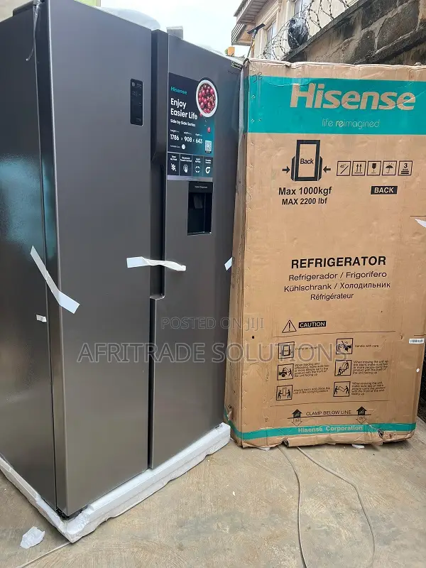 Hisense Side by Side Rc-67ws With Inverter Refrigerator for sale ...