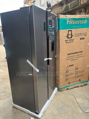 Hisense Side by Side Rc-67ws 516litres Gray Refrigerator in Surulere ...