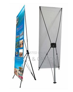 Branded X Banner Stand for Supermarkets. #3# in Ikeja - Printing ...