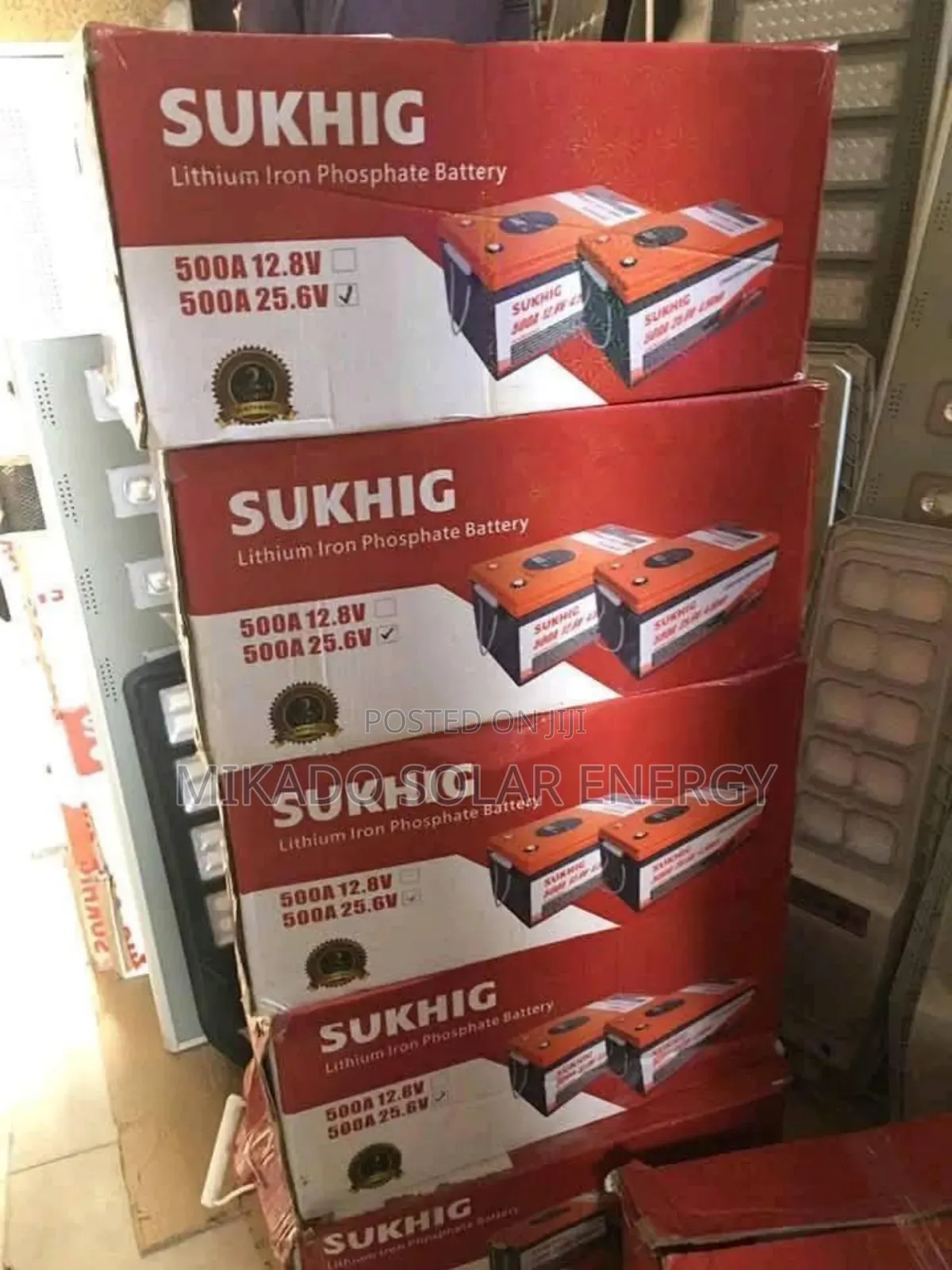 500ah 25.6v Sukhig Lithium Iron Phosphate Battery in Port-Harcourt ...
