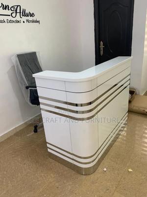 4feet Reception White Table in Ojo - Furniture, Eze Craft And Furniture ...