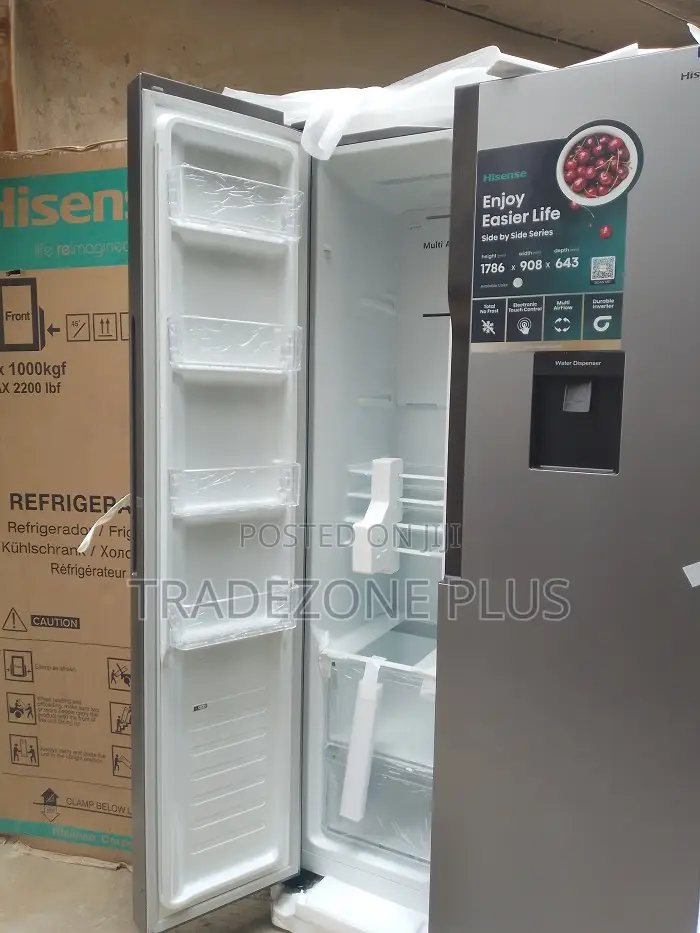 Hisense Rc-67ws Stylish Functional Side Refrigerator for sale ...