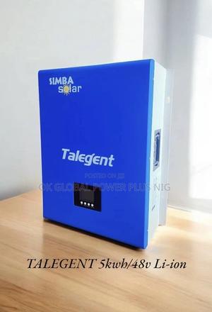 Talegent 5.12kwh Lithium-Ion (100ah) Battery in Ikeja - Electrical ...