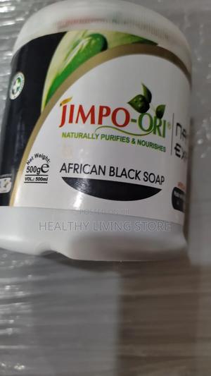 Jimpo Ori Natural African Black Soap (500g) for sale - Healthy Living ...