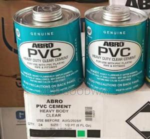 Abro PVC Heavy Duty Clear Cement for sale - MCP GOODWAY Price: ₦ 14,000 ...