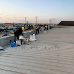 Roof Top Slab and Gutter Waterproofing Application in Amuwo-Odofin ...