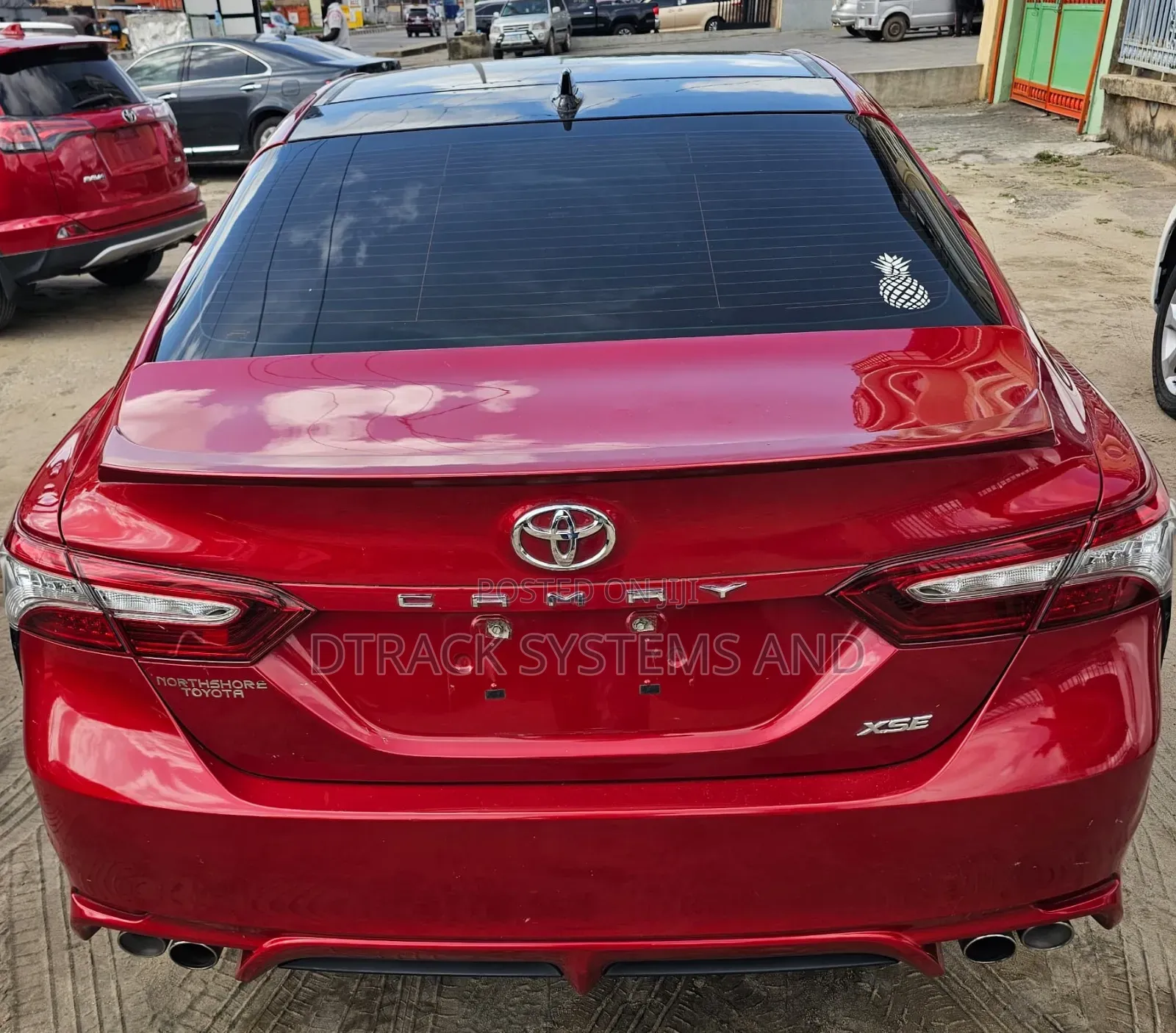 Toyota Camry XSE V6 (3.5L V6 8A) 2019 Red in Amuwo-Odofin - Cars, Okoli ...