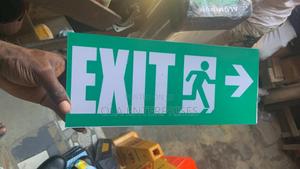 1ft Exit Sign Board in Lagos Island (Eko) - Safety Equipment ...