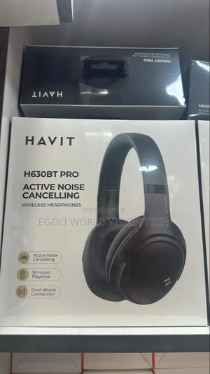 Havit H630bt Pro Active Noise Cancelling Wireless Headphones in Ikeja - Headphones, Egoli World ...