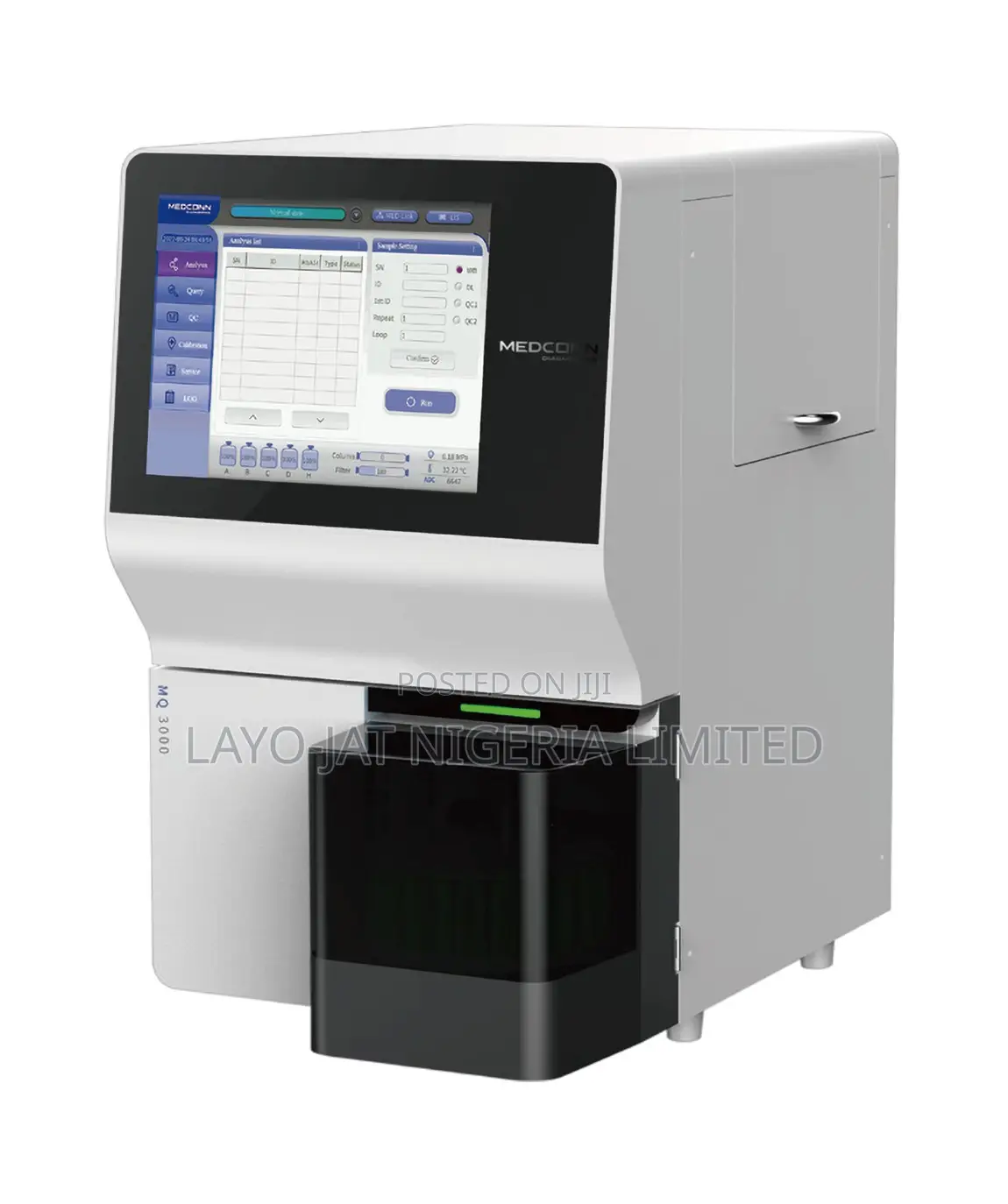 Medconn Hba1c HPLC Mq 3000 Analyzer for sale - Layo-Jat Nigeria Limited ...