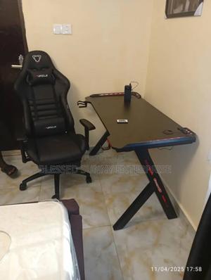 Gaming Table and Chair Black Colour in Ikorodu - Furniture, Blessed ...