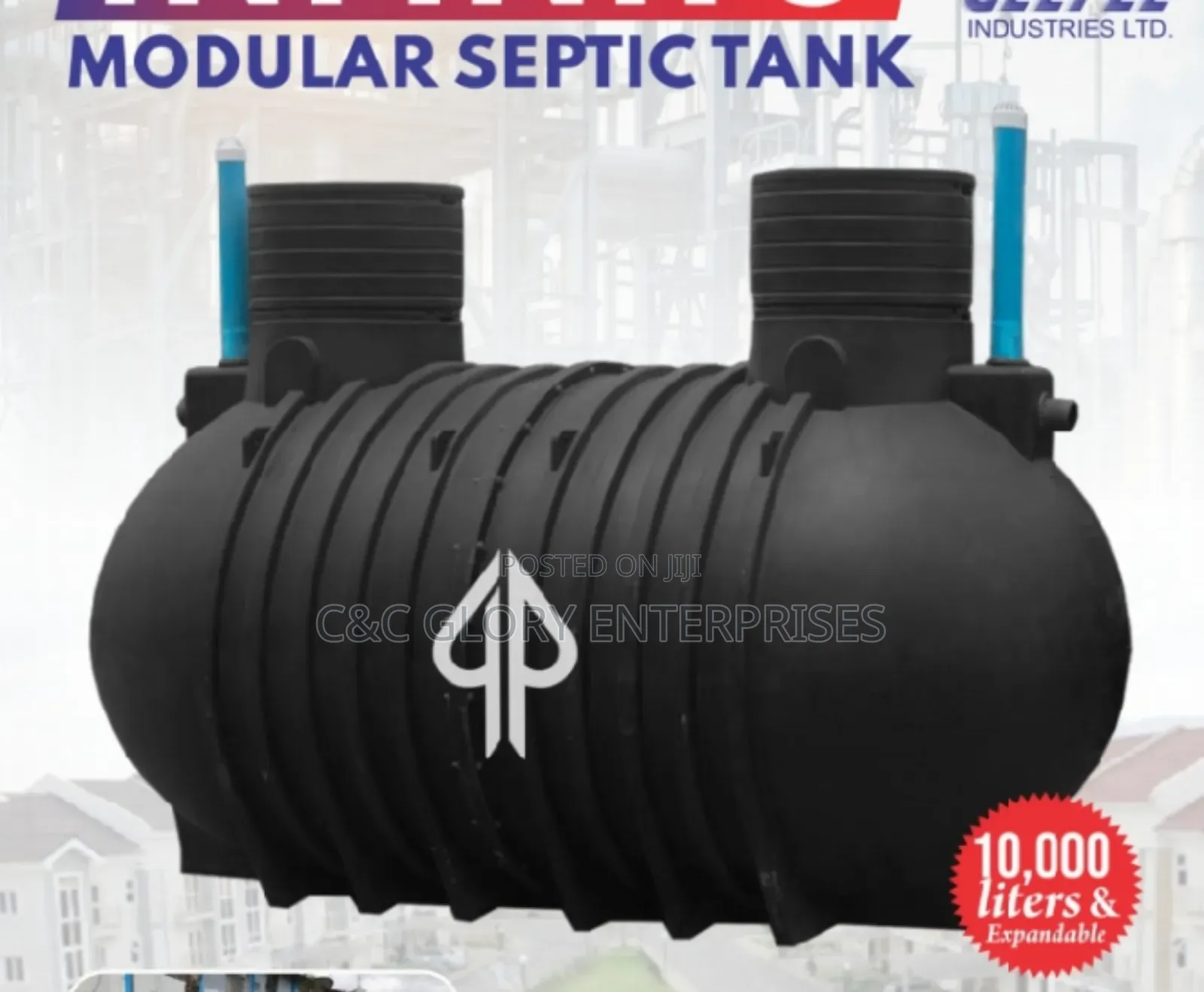 Geepee Modular Septic Tank 10,000litres in Lekki - Plumbing & Water ...