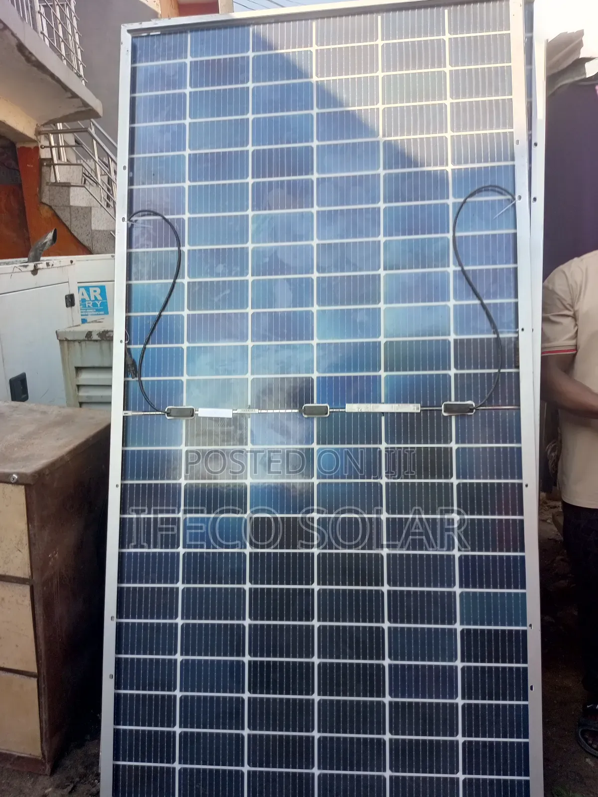 555watt Bifacial Flames Solar Panel Mono in Benin City - Electrical ...