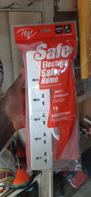 Itel Extension Socket 5ways in Ikeja - Electrical Equipment, Kelechi ...