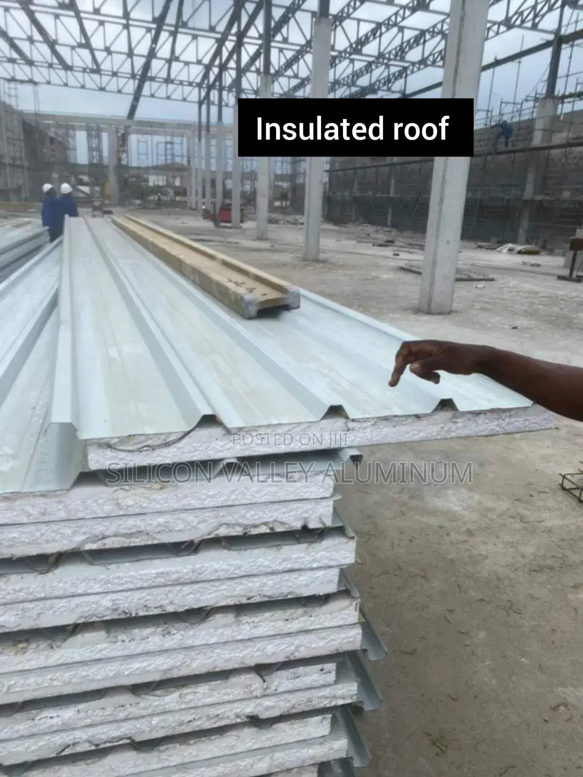0.55mm Aluminium (Heat Resistant) Insulated Long Span in Idu Industrial ...