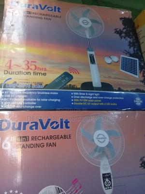 Dura Volt Solar Rechargeable Fan 16”Inch in Ikeja - Solar Energy ...