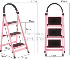 Portable 3 Steps Pink Ladder in Lagos Island (Eko) - Hand Tools, Lady B ...