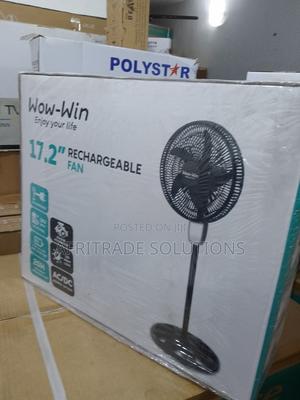 Super Cooling Wow-Win 17inches Rechargeable Fan in Abule Egba - Home ...