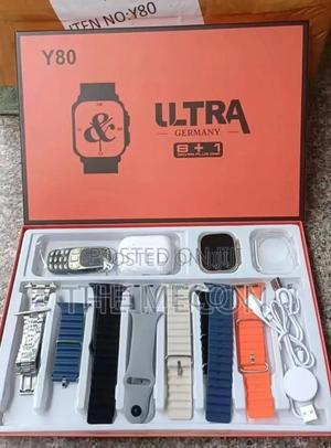 Y80 1 Smartwatch 1 Nokiacell Phone 1earpod 1 Watch 7 Straps in Lagos ...