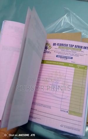 Receipts, Invoice and Delivery Note in Ikeja - Printing Services, Moses ...