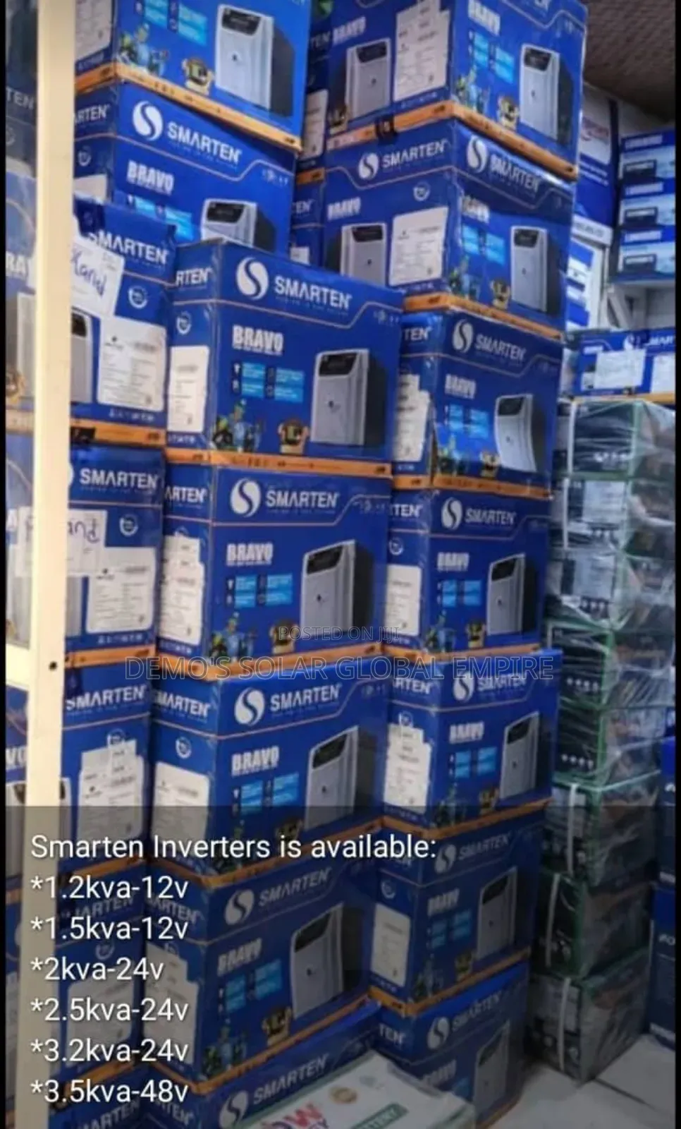 Smarten Inverter 2.6kva Hybrid for sale - Demo's Solar Global Empire ...