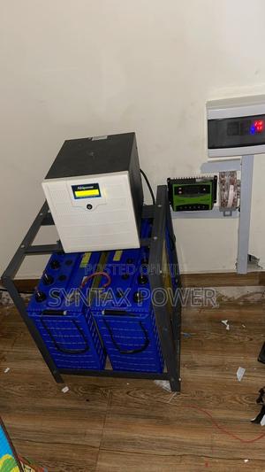 Syntaxx Power 3.5 Kva Inverter Installation With Batteries in Ikeja ...