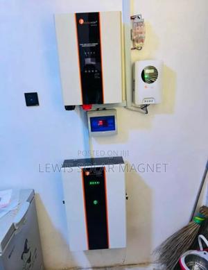 10kwh, 7.5kva,120a Mppt,650w Panel X15 Felicity Installation in Dakwo ...