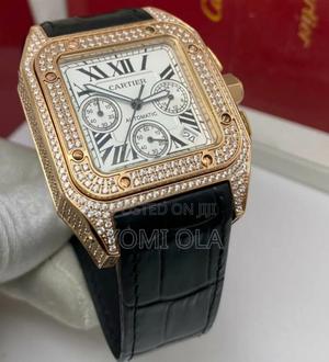 Cartier Chronograph Ice Gold Watch in Oshodi - Watches, Ola Yomi | Jiji.ng
