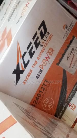 240ah 12v Xceed Tall Tubular Battery in Ojo - Solar Energy, Obison ...