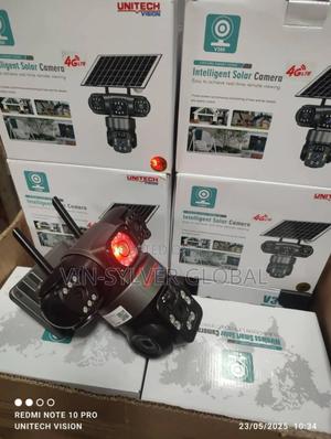 Solar Powered CCTV Camera Complete Three Lens CCTV in Ojo - Security ...