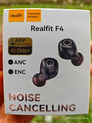 Realfit F4 Mini Anc Earbuds in Yenagoa - Headphones, Iscomtech Gadgets ...