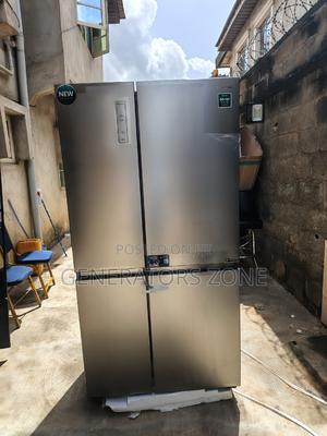 Stainless Steel Hisense 87ws 634l Refrigerator for sale - Price: ₦ ...