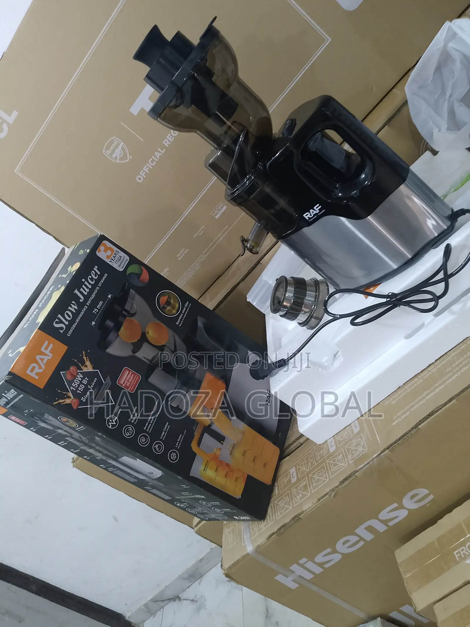 Raf Slow Juicer Machine - Durable & Compact in Isolo - Kitchen Appliances, Hadoza Global | Jiji.ng