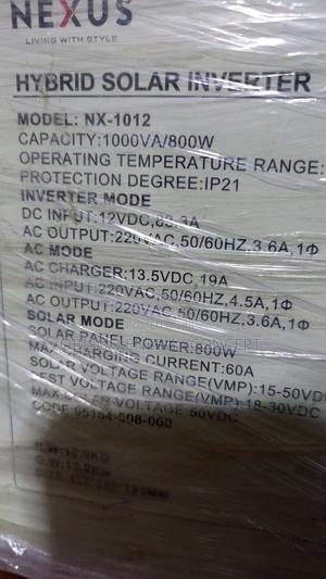 1kva 12v Nexus Power Hybrid Solar Inverter in Ojo - Solar Energy ...