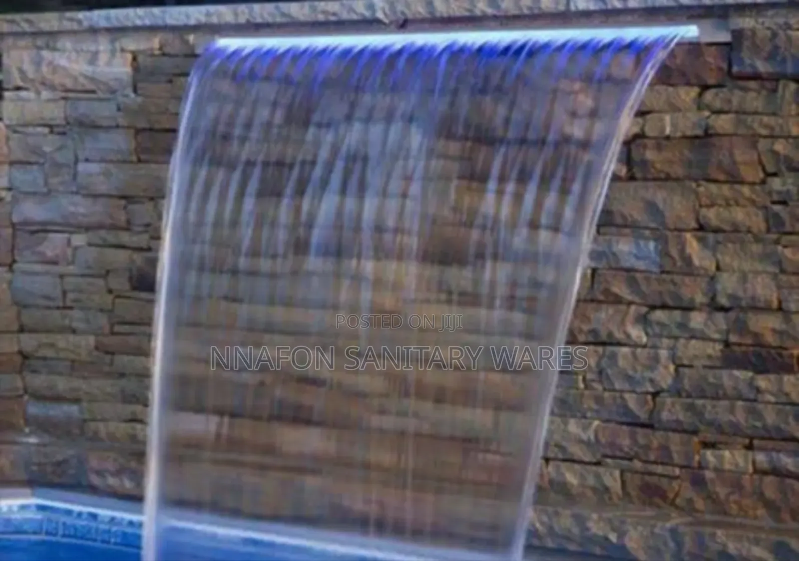 Acrylic Waterfall in Orile - Plumbing & Water Systems, Nnafon Sanitary ...