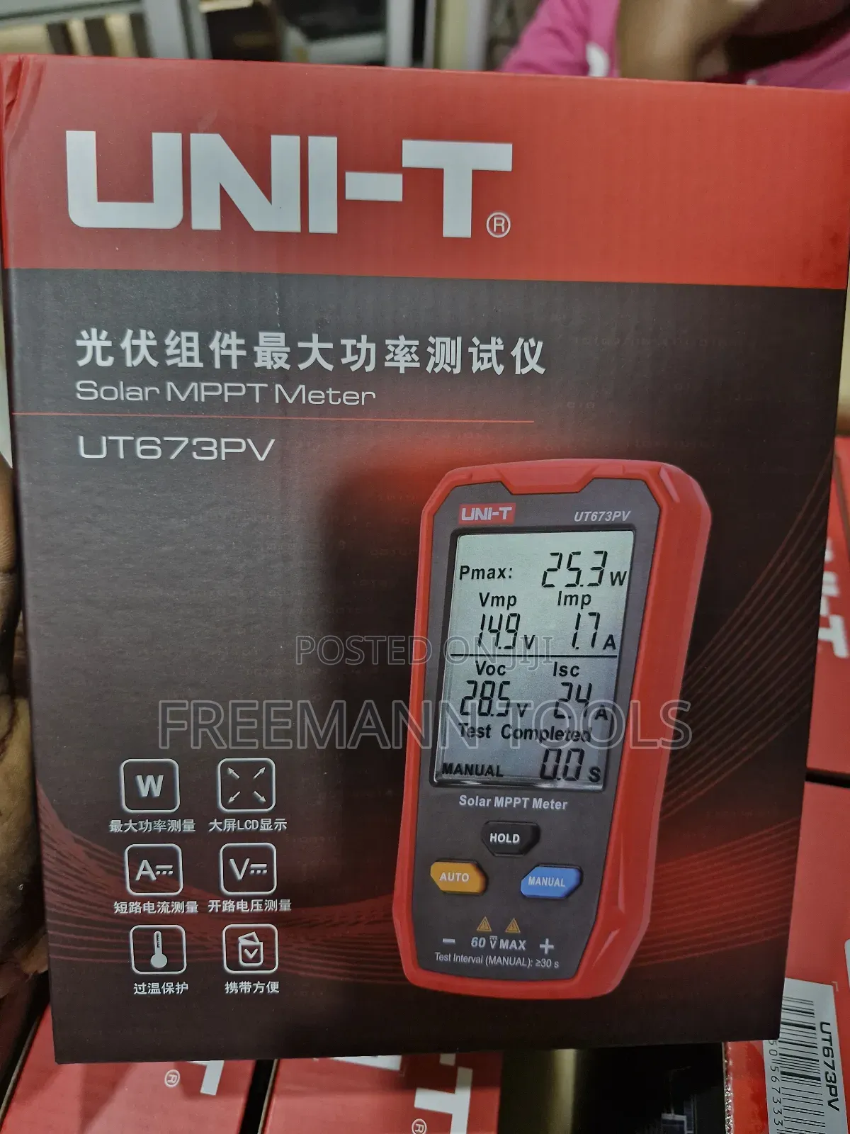 Uni-T Ut673pv Solar MPPT Meter in Ojo - Measuring & Testing Tools ...