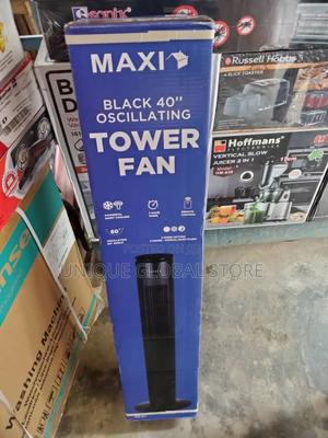 Maxi 40'' Powerful Quiet Cooling Tower Fan Black Fan in Ikeja - Home ...