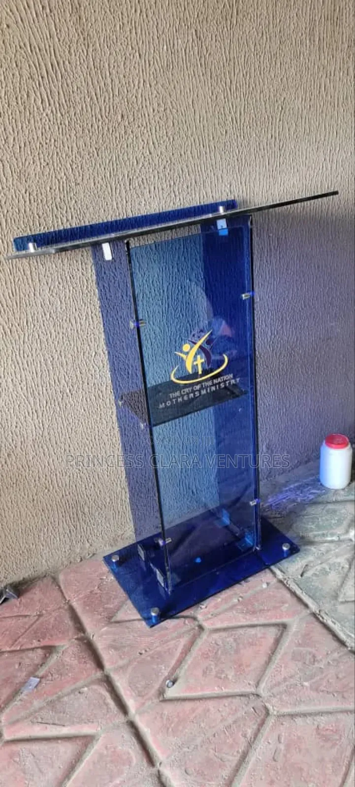 High Quality Blue Glass Pulpit for Church in Ikoyi - Furniture ...