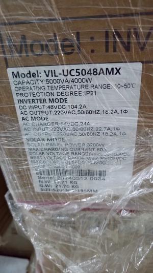 5kva 48v Vil-Lucas Solar Inverter in Ojo - Solar Energy, Obison Energi ...