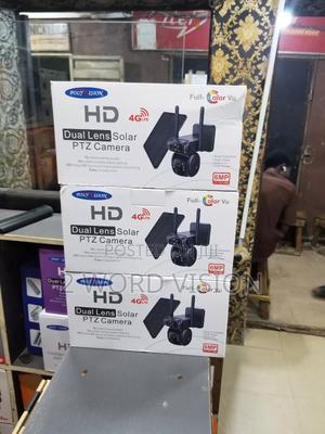 Poly Vision 6mp Ultra Hd Dual Less Solar PTZ Camera in Ikeja - Security ...