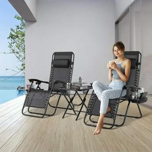 Foldable Gravity Lounge Reclining Chair With Headrest for sale - Tosan ...