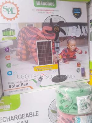 SPL Ac and Dc Solar Standing Fan With Panel in Ojo - Solar Energy, Ugo Tech Solar Ugo Tech | Jiji.ng