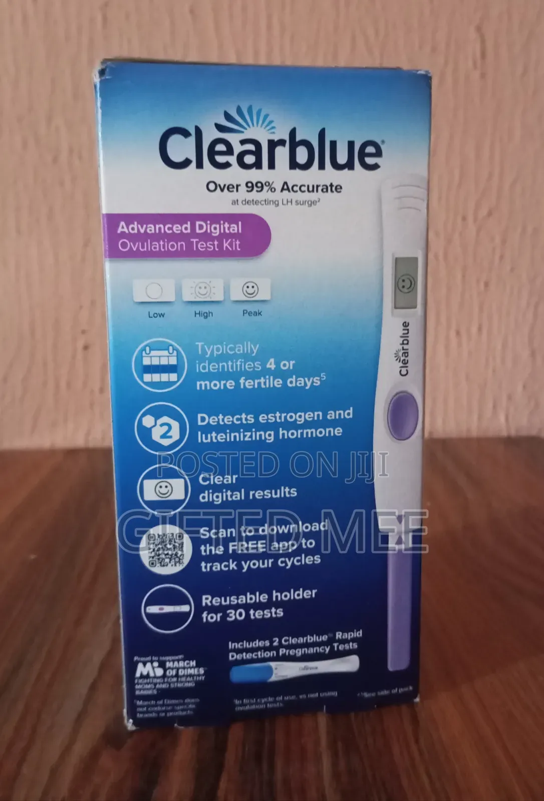Clearblue Advanced Digital Ovulation Test Kit(4 or More Days)32 Tests ...