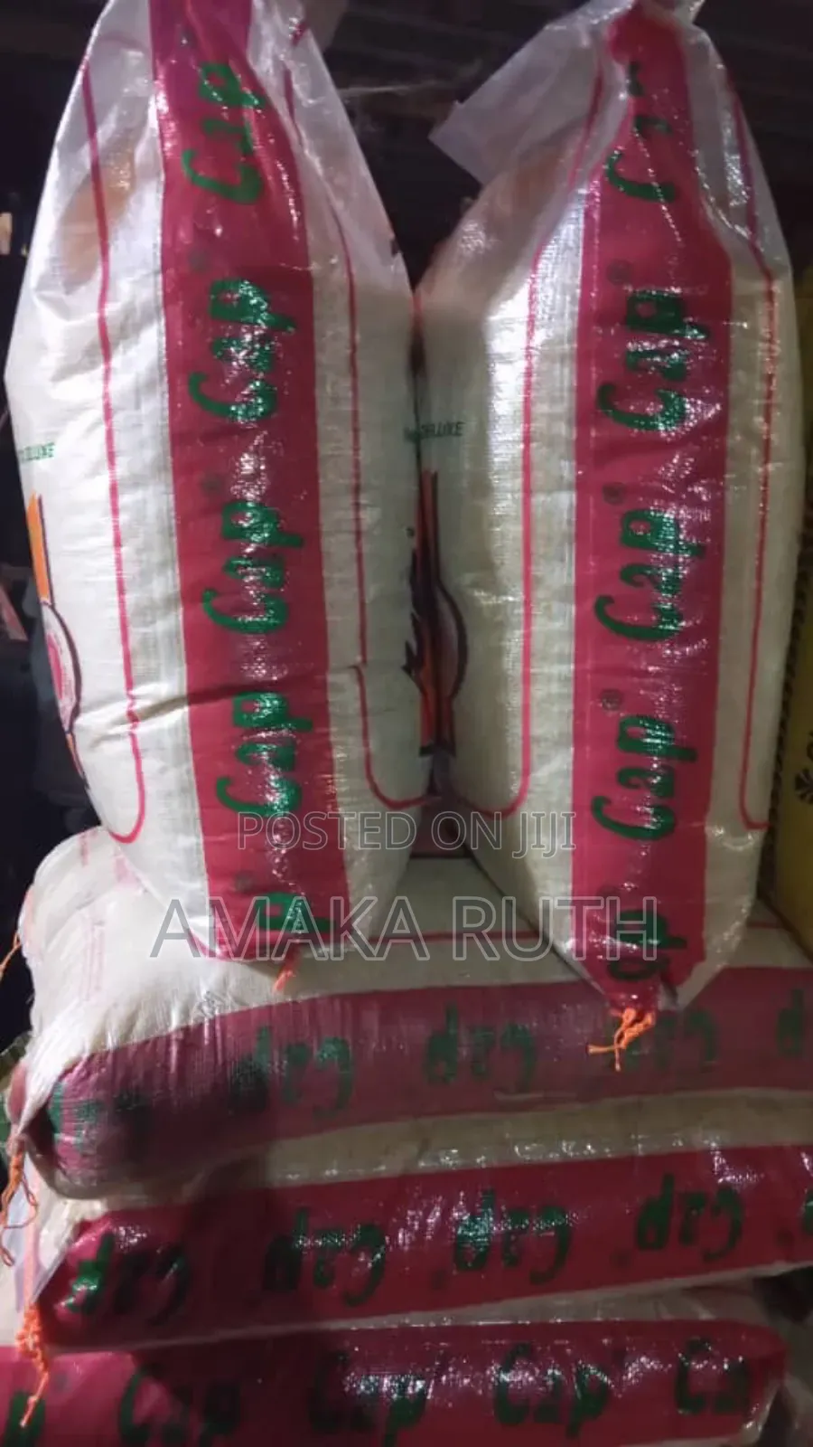 10kg Cap Rice Thailand Long Grain for sale - Amaka Ruth Price: ₦ 17,000 ...