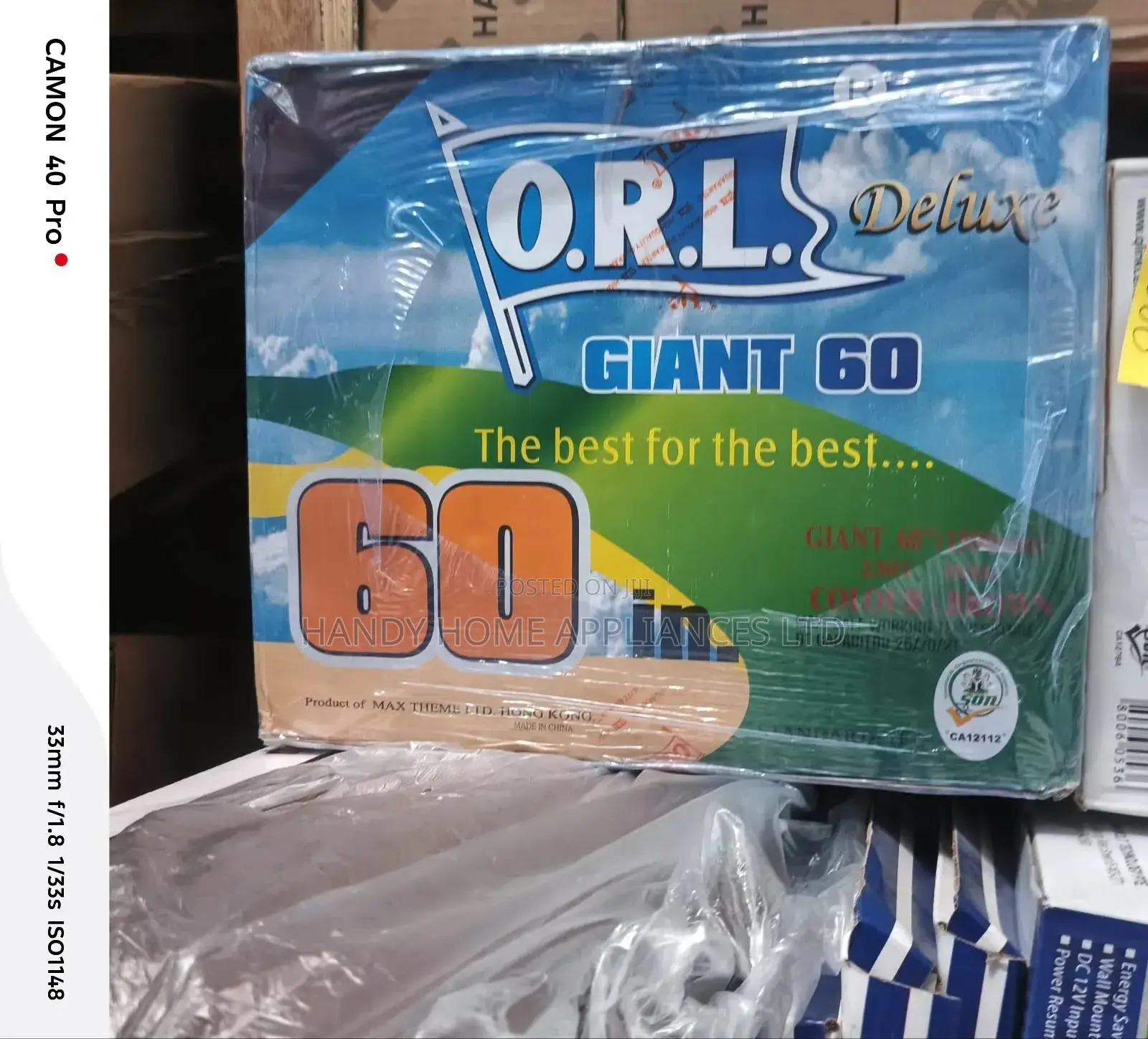 Orl Giant Ceiling Fan in Ajah - Home Appliances, Arum Makuochukwu ...