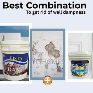 Anti-Damp Wall Waterproof Kit - Fix Rising Damp in Lagos, 4l ₦ in Lekki ...