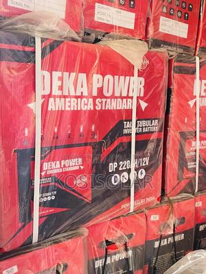 220ah 12v Deka Power Solar Tubular Battery in Ikeja - Electrical ...